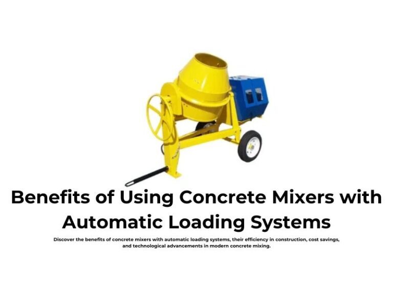 Benefits Of Using Concrete Mixers With Automatic Loading Systems - KGRK ...